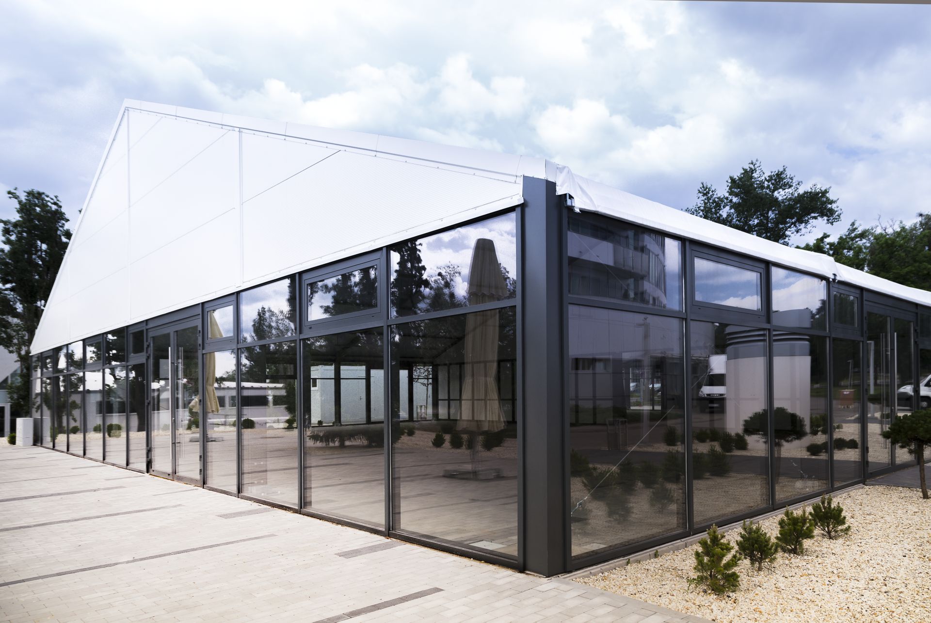 Toruń event marquee - Projects - Protan Elmark