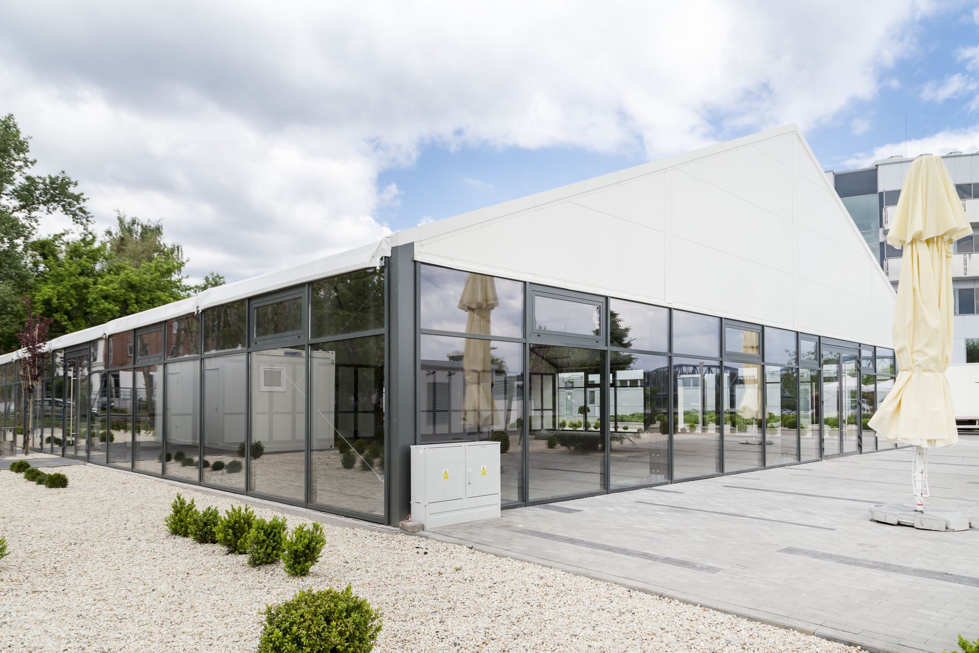 Toruń event marquee - Projects - Protan Elmark